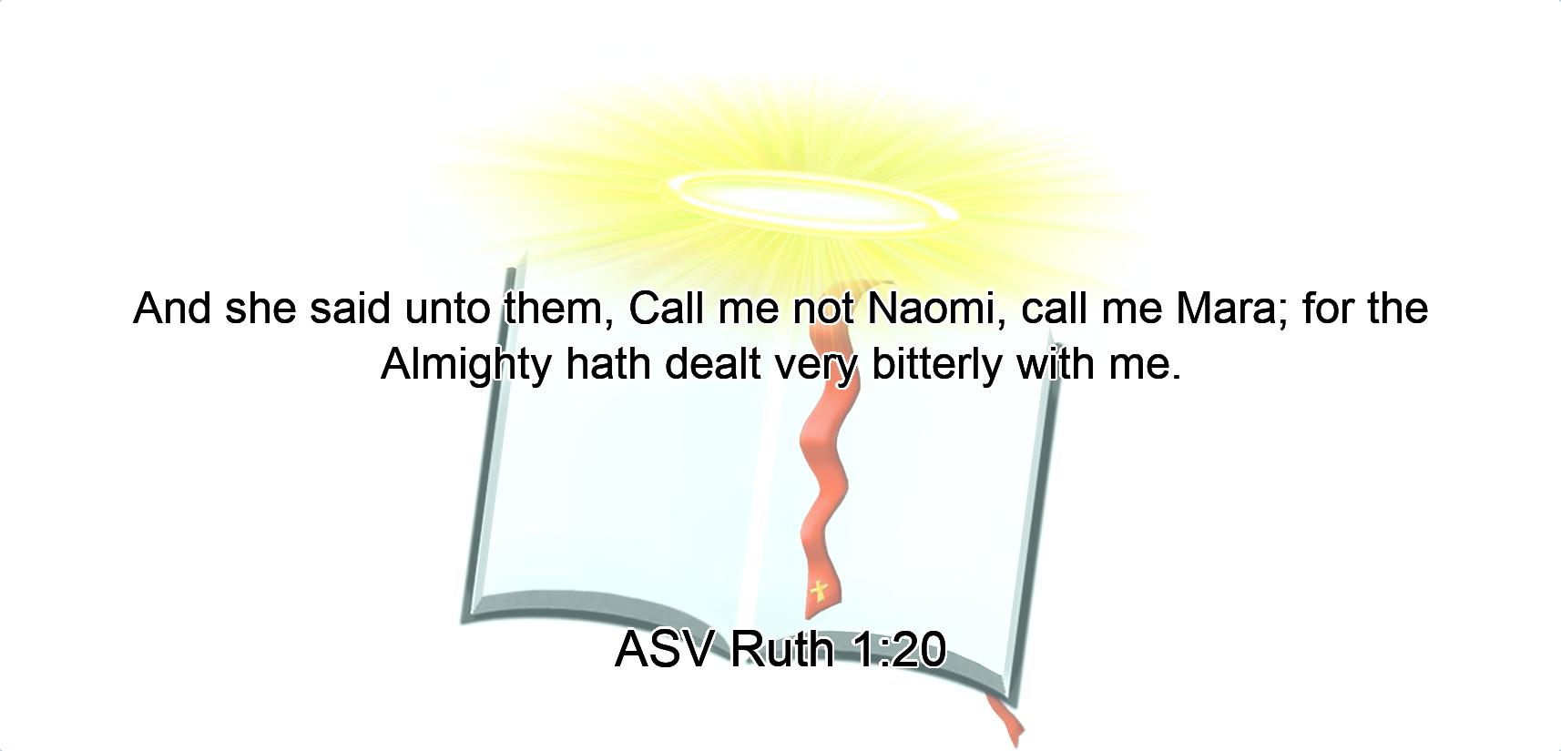 Biblical Naomi Mara